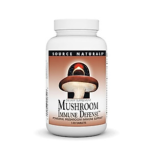 Source Naturals Mushroom Immune Defense, 120 Tablets