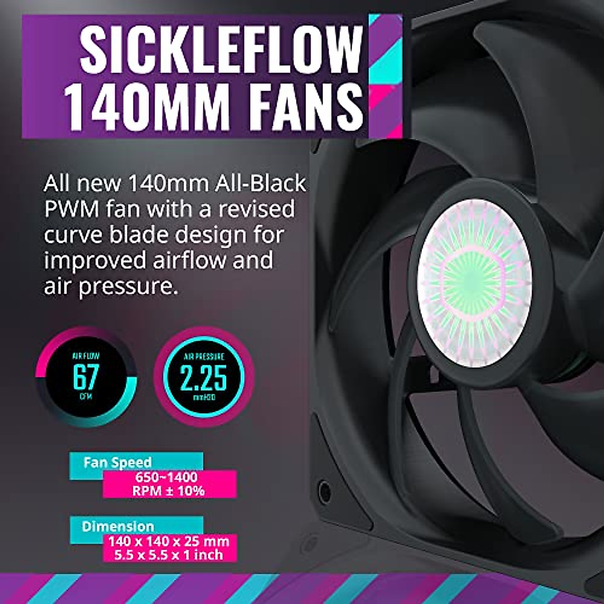 Cooler Master MasterLiquid ML280 Mirror Close-Loop AIO CPU Liquid Cooler, ARGB Mirror Pump, Dual Chamber Pump, SickleFlow 140 PWM Fans, AMD Ryzen AM5/AM4, Intel LGA1700*/1200 (MLX-D28M-A14PK-R1)