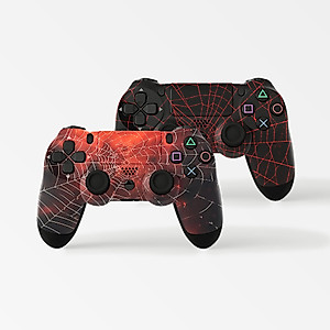 giZmoZ n gadgetZ PS4 Console Spider Skin Decal Vinal Sticker + 2 Controller Skins Set