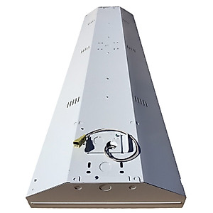 PrimeLights 6 Bulb/Lamp T8 LED High Bay Warehouse, Shop, Commercial Light Fixture