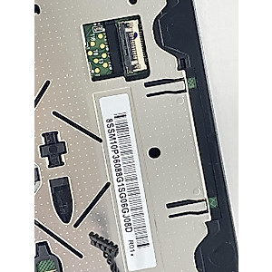 Fleshy Leaf Touchpad Clickpad TrackPad with NFC Cable Replacement for Lenovo Thinkpad X1 Yoga 5th Gen (20UB 20UC) X1 Yoga 4th Gen (20QF 20QG 20SA 20SB) 01YU095 01YU094 SM10P36088 SM10P36086