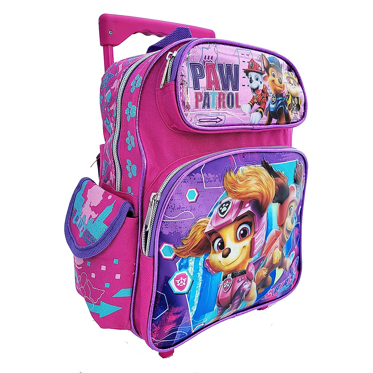 Paw Patrol 12 Inch Small Rolling Backpack Toddler 4 - 6 yrs