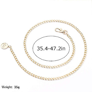 COSYDAYS Gold Chain belt Waist Belts Chain Belly Body Chain for Women