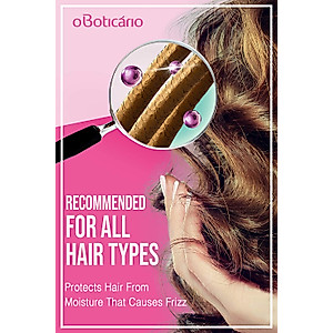 O BOTICARIO Match Frizz Patrol Shampoo, 8x Less Frizzy Hair, Hydrating Anti Frizz Shampoo with Avocado, 8.4 Ounce Oil & Creatine