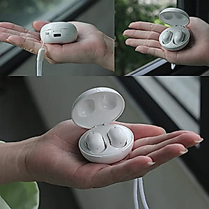 Portable Wireless Earbuds,Invisible in Ear Cordless Earpiece with Charging Case, Kids Ear Pods Wireless Earbuds for Girls Teens Bluet00th 5.1 Long Playtime Cute Design (White)
