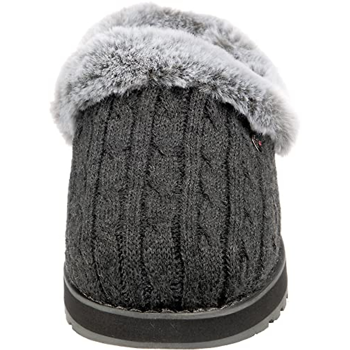 Skechers Bobs Keepsakes-Ice Angel Women's Slipper, 9 C/D US, Charcoal