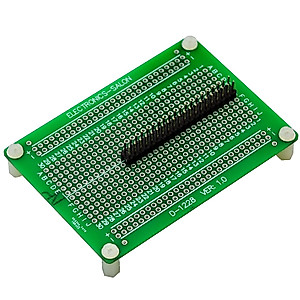Electronics-Salon 4X Solderable Breadboard Proto Board PCB DIY Kit for Raspberry Pi 2/3 Model A B A+ B+ Zero