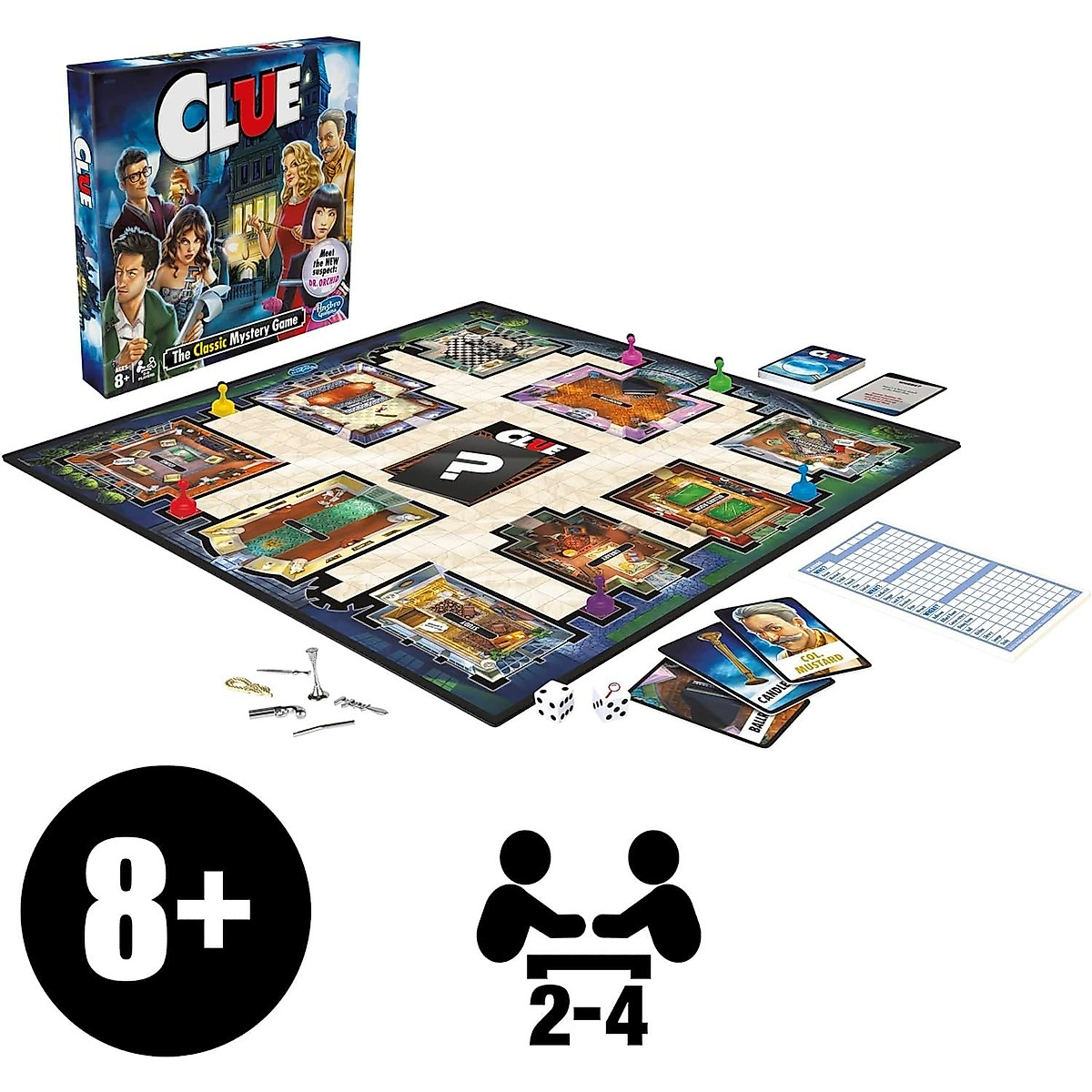 Hasbro Gaming Clue Game
