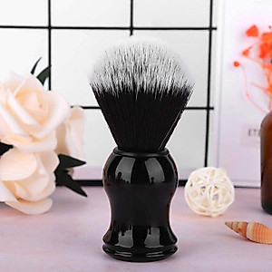 Shaving Brush, Barber Cleaning Hairbrush Neck Duster Brush with Wood Handle for Professional Salon and Home - 3 Types(#2)
