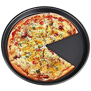 LaiYHe, 12" Pizza Pan Professional Premium Deep Dish Non-Stick Bakeware, 12-Inch