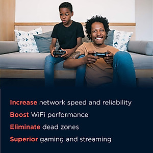 Motorola MoCA 2.5 Adapter – 1 Pack | True 2.5 Gbps Throughput | Ethernet Port for Ethernet Over Coax | Ideal Backbone for Reliable High Speed Home Internet