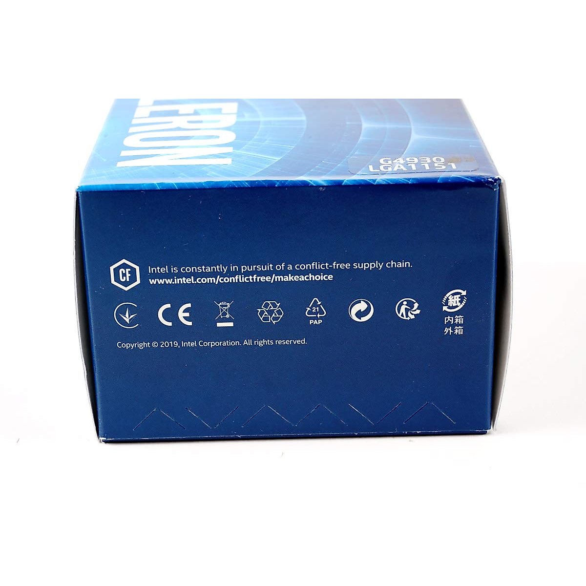Intel Celeron G4930 Desktop Processor 2 Core 3.2 GHz LGA1151 300 Series 54W