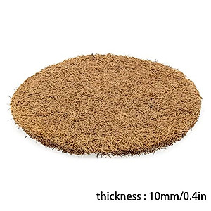 DGHAOP 4pcs Breathable Dry Grass Mattress 215x10mm Bird Nesting Pads Natural Fiber Parrots Breeding Nests Bird Eggs Mat for Birds