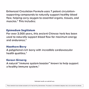 Gundry MD® Enhanced Circulation Formula, Blood Flow Support Supplement, 150 Count