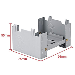 95 x 75mm Camp Fire Tablets Pocket Stove Folding Emergency Camping Stove Solid Fuel Outdoor Portable