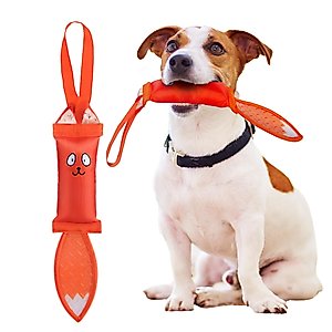 PetiFine Tug of War Dog Toys - Squeaky Dog Toys for Small Dogs - Tough Dog Toys for Aggressive Chewers - Training Interactive Dog Chew Toys - Puppy Toys to Keep Them Busy