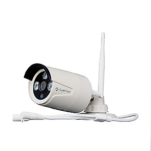 Crystal Vision CVT-3010W 720P Wireless Camera Add-on/Replacement (Button Type) for CVT9604E/CVT9608E (CVT3010WB)