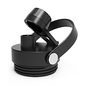 ALIENSX Spout Lid for Yeti Rambler Water Bottles, BPA Free, Ideal Chug Cap for Yeti Tumbler 18/26/36/46/64 oz, Replacement Lids with Screw Cap and Flexible Handle