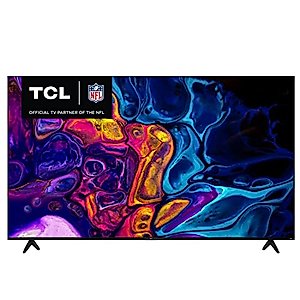 TCL 50" Class 5-Series 4K UHD QLED Dolby Vision & Atmos, VRR, AMD FreeSync, Smart Roku TV - 50S555 (2022 Model) ,Black