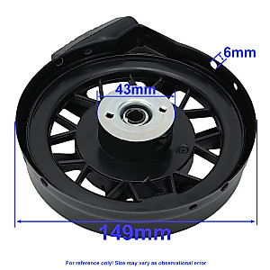 590739 590637 590702 Recoil Starter for Tecumseh AV600 LEV80 LEV100 LEV115 LEV120 LEV150 LV195EA Lawn Boy Lawnmower