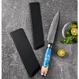 Tsnamay 2Pcs 8.66" 10.24" Knife Edge Guards Universal Knife Cover,8" 10"Chef's Knife Holder Universal Knife Edge Guards,8Inch 10Inch