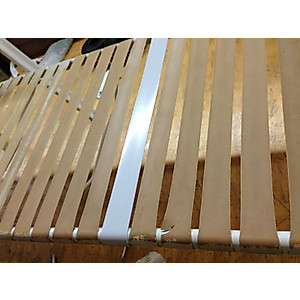 NickHouse 2" x20' ft Vinyl Strap for Patio Chair Repair Kit Outdoor Lawn Furniture Replacement Strap Vinyl Strapping (Dark Green) + 20 Free Rivets!