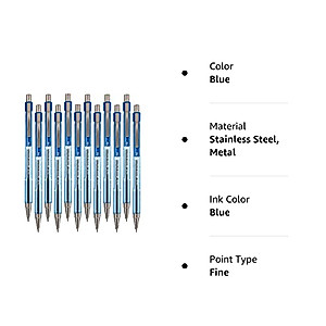 Pilot Better Retractable Ballpoint Pen , Blue Fine Point, 12-Count (30001)