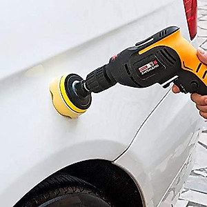31 PCS 3 Inch Buffing Sponge Pads and Polishing Pads kit, Car Polishing Pad Kit Foam Polishing Pads Car Buffer Polisher Attachment