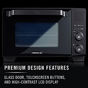 Calphalon Air Fryer Oven, 11-in-1 Toaster Oven Air Fryer Combo, Cool Touch Exterior, 26.4 QT/25 L, Fits 12" Pizza, Stainless Steel