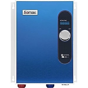 Eemax EEM24018 Electric Tankless Water Heater, Blue