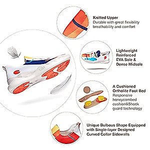 UIN Women's Fashion Sneakers Lightweight Walking Casual Slip Ons Comfortable Art Painted Athletic Travel Shoes Mijas Watermelon Season (9)