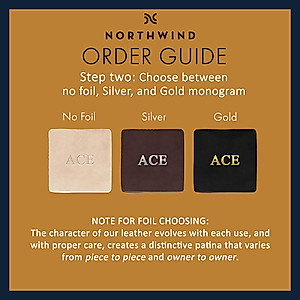 Personalized Leather Bookmark | Great Gifts for Readers! | 6" x 1" Dimensions | Two-Tone, Genuine Leather, Customized, Monogrammed | Made in USA | Free Shipping