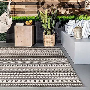 nuLOOM Teofila Indoor/Outdoor Accent Rug, 3x5, Grey