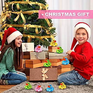 2.5 Inch Camouflage Rubber Duckies for Car Duck Rubber Ducks Car Ducking Camo Duck for Kids Baby Shower, Pool Activity (16 Pack)