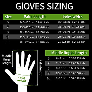 ATHPIK Soccer Goalie Gloves, Junior Indoor & Outdoor Goalkeeper Gloves with Finger Spines Protection and Strong Grip for Kids, Youth, Girls and Boys(Blue,Size 6)