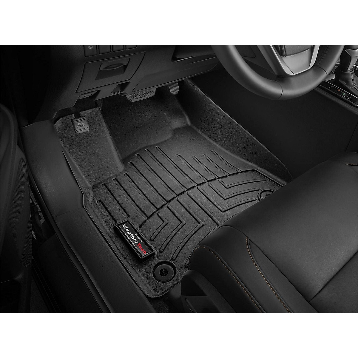 WeatherTech FloorLiner for Ford Explorer (443596) - One Piece - 2nd and 3rd Row Coverage, Black