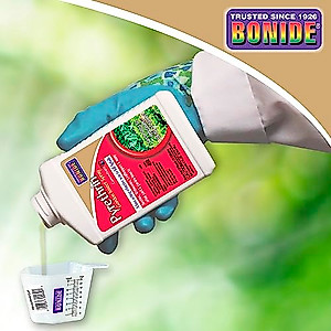 Bonide Pyrethrin Garden Insect Spray Concentrate, 8 oz Ready-to-Mix Fast Acting Insecticide for Outdoor Garden Use