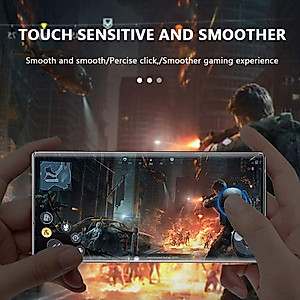 [2+2 Pack] Pixel 7 Pro 5G Screen Protector+Camera Lens Film,Ultra HD Tempered Glass Film [Scratch Resistant] [Ultra HD] [9H Hardness] [Fingerprint Unlock] For Google Pixel 7 Pro (6.7 Inch)