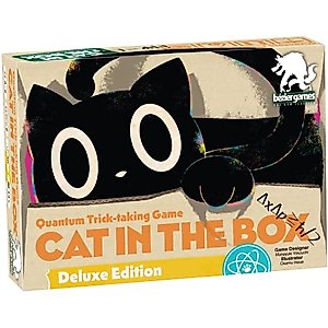 Cat in The Box Deluxe Edition Board Game - Engaging Trick Taking Game with a Quantum Twist for Teens and Adults - Perfect for 2 to 4 Players, 30 Minute Play Time, Ages 10+
