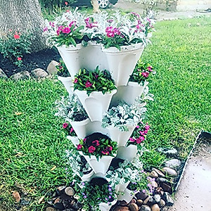Mr. Stacky 5 Tiered Vertical Gardening Planter, Indoor & Outdoor
