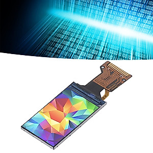 Septpenta 1.08Inch IPS Display, 128X220 SPI Ports, Embedded CG9203 Driver, High Light Transmission and Low Power Consumption Fast Response LCD for STM32 and Other Controller Boards