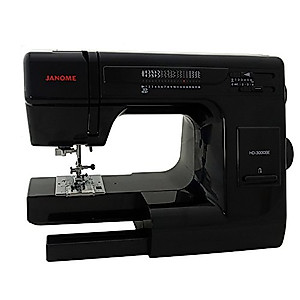 Janome HD 3000 BE Black Edition with Exclusive Bonus Bundle