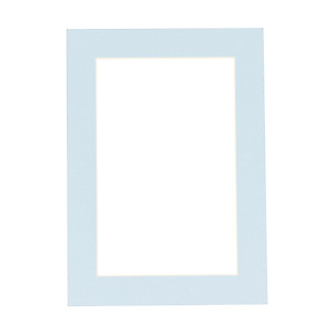 8x12 Mat for 11x14 Frame - Precut Mat Board Acid-Free Baby Blue 8x12 Photo Matte Made to Fit a 11x14 Picture Frame, Premium Matboard for Family Photos, Show Kits, Art, Picture Framing, Pack of 1 Mat