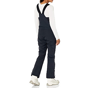 Amazon Essentials Women's Water-Resistant Full-Length Insulated Snow Bib (Available in Plus Size), Black, Medium