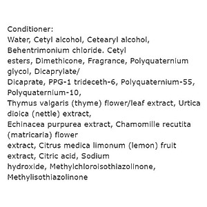 L E M O N Limited Edition Lemon Scented Hair Care Shampoo & Conditioner Set, Hydrating, Helps Control Oil and Add Shine to Dry Hair, 13.5 oz Bottles (Set of 2)