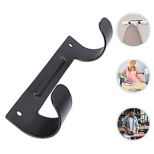 Housoutil Ironing Board Hanger Rack Ironing Board Shelf Storage Hanger Holder for Household
