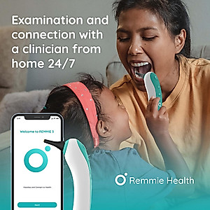 Wireless Otoscope Ear Camera - Remmie 3 The Next Generation FDA-Registered Intelligent Otoscope with Light Camera