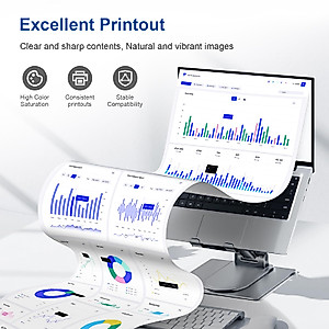 PANINK Compatible 054H High Yield Toner Cartridges Replacement for Canon 054 054H CRG-054 Toner Cartridge Set for Color ImageClass MF644Cdw MF642Cdw MF640C LBP622Cdw LBP620 Printer Ink (4 Pack)