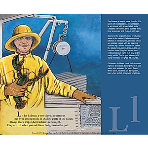 L Is for Lobster: A Maine Alphabet (Discover America State by State)