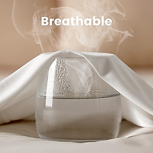 Sonive Jersey Knit Duvet Cover Set - 2 Pieces Ultra Soft, Breathable and Wrinkle-Free Comforter Cover with Zipper Closure and 8 Corner Ties, 1 Duvet Cover with 1 Pillow Sham(White, Twin/Twin XL)